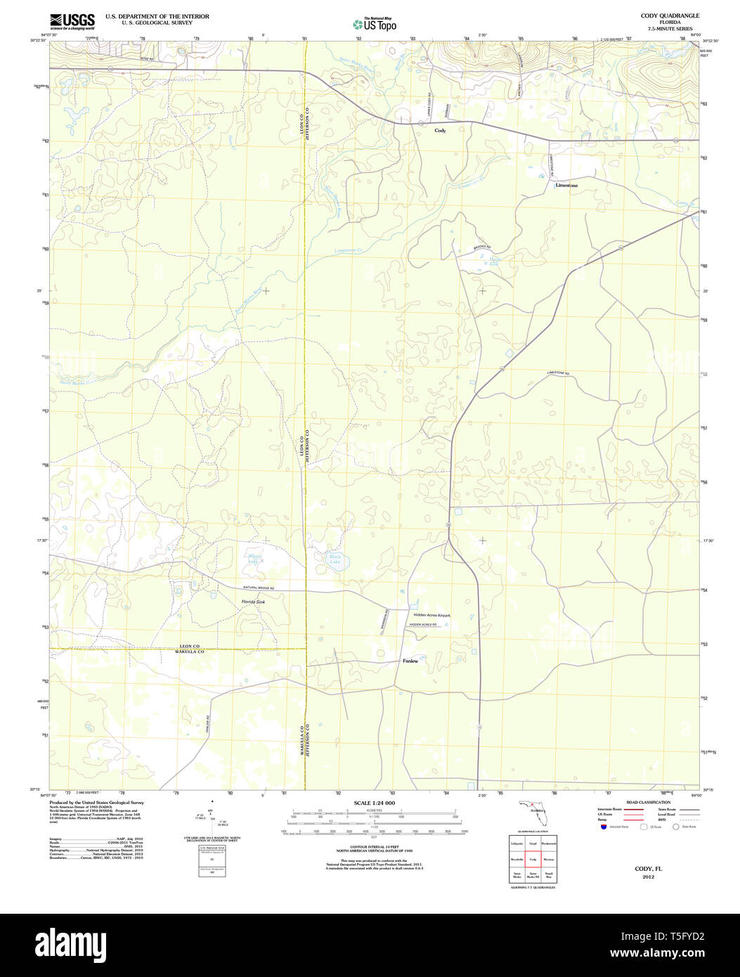 Cody map hi-res stock photography and images - Alamy