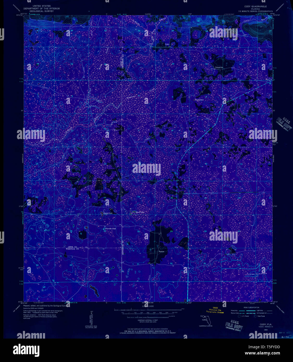 Cody map hi-res stock photography and images - Alamy