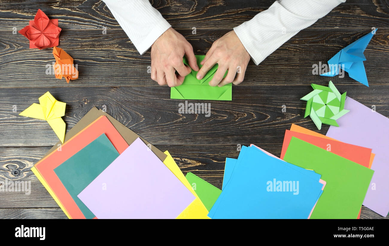 Origami figure hi-res stock photography and images - Alamy