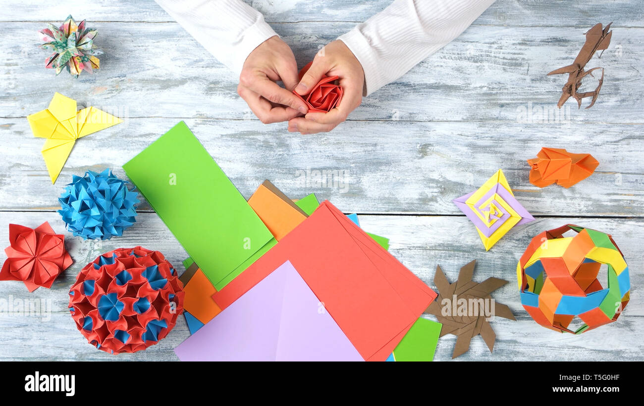 Crafting tutorial hi-res stock photography and images - Alamy