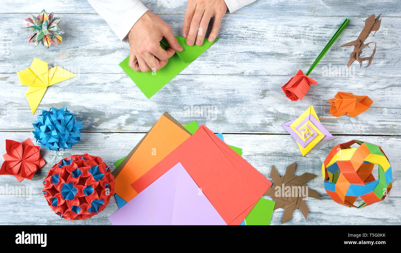 Origami figure hi-res stock photography and images - Alamy