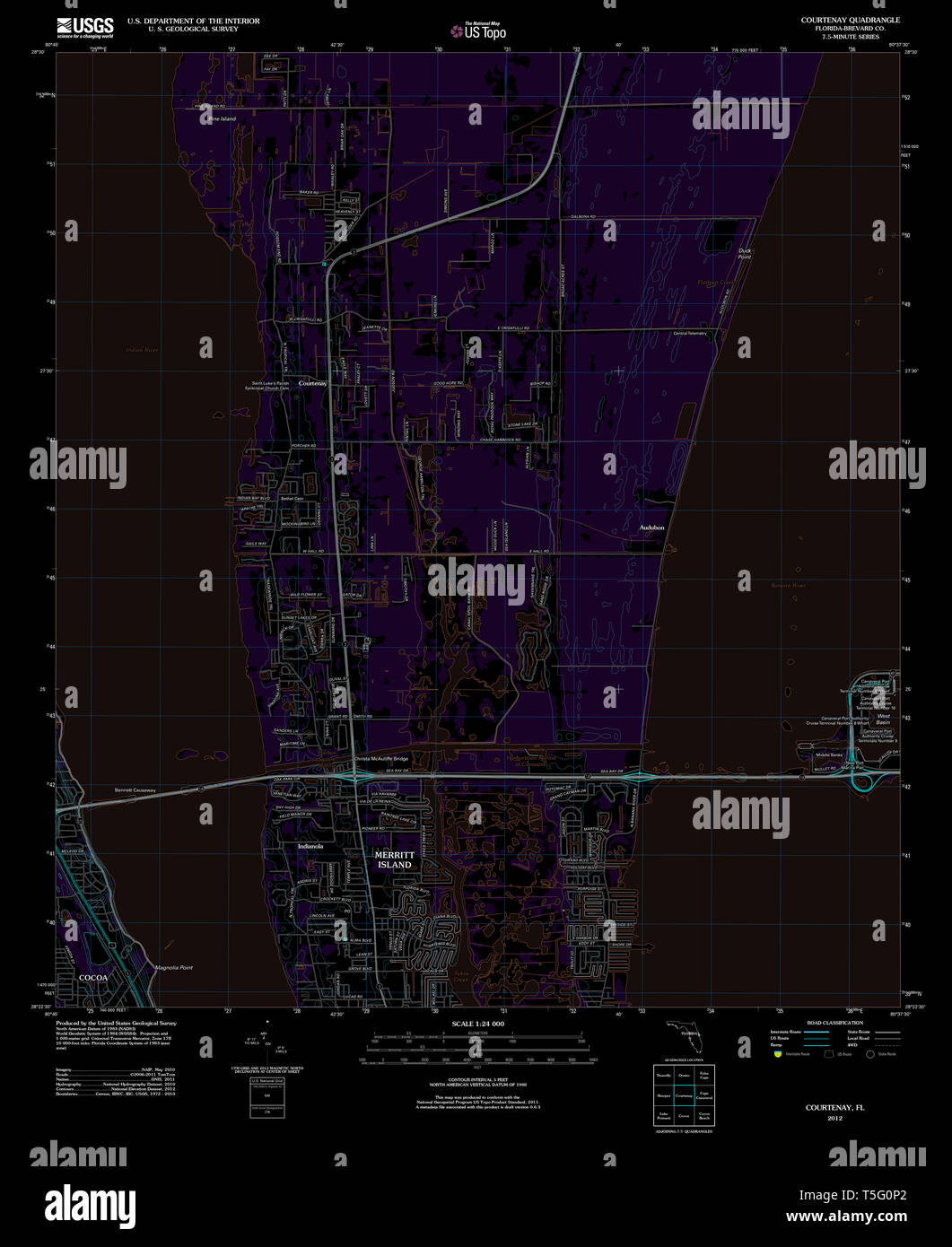 Courtenay map hi-res stock photography and images - Alamy