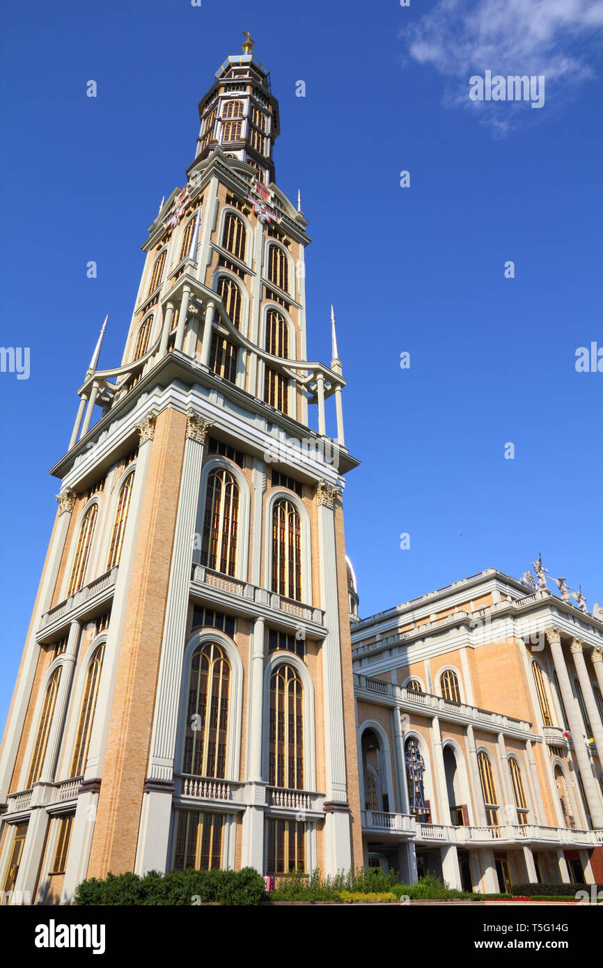 Poland - famous basilica in Lichen. As of 2011, it is 6th largest ...