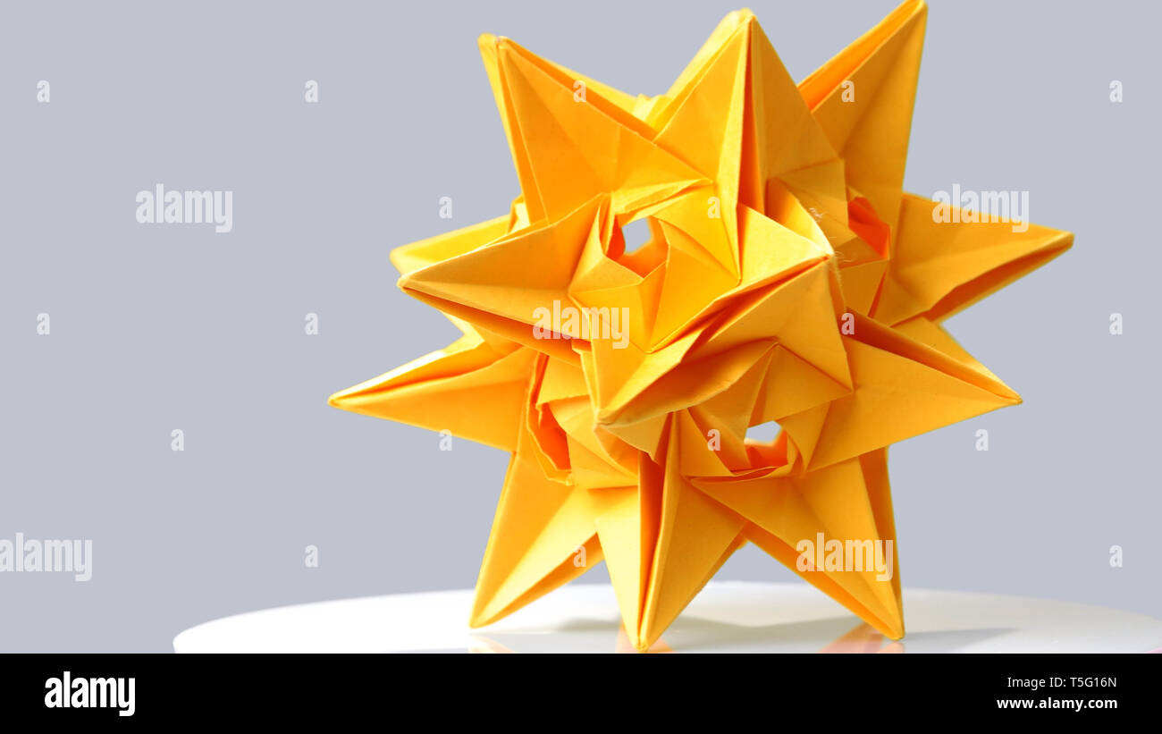 Stellated Dodecahedron Origami