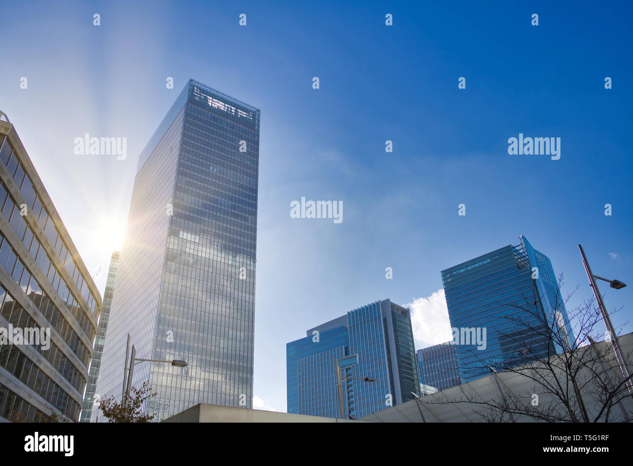 Japan Modern Building Stock Photo - Alamy