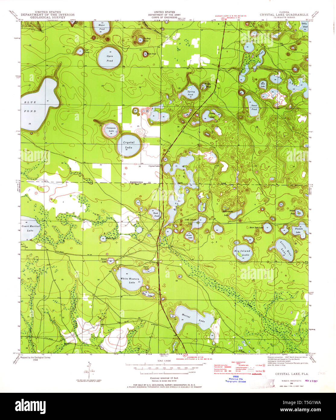 Map of lake crystal hi-res stock photography and images - Alamy