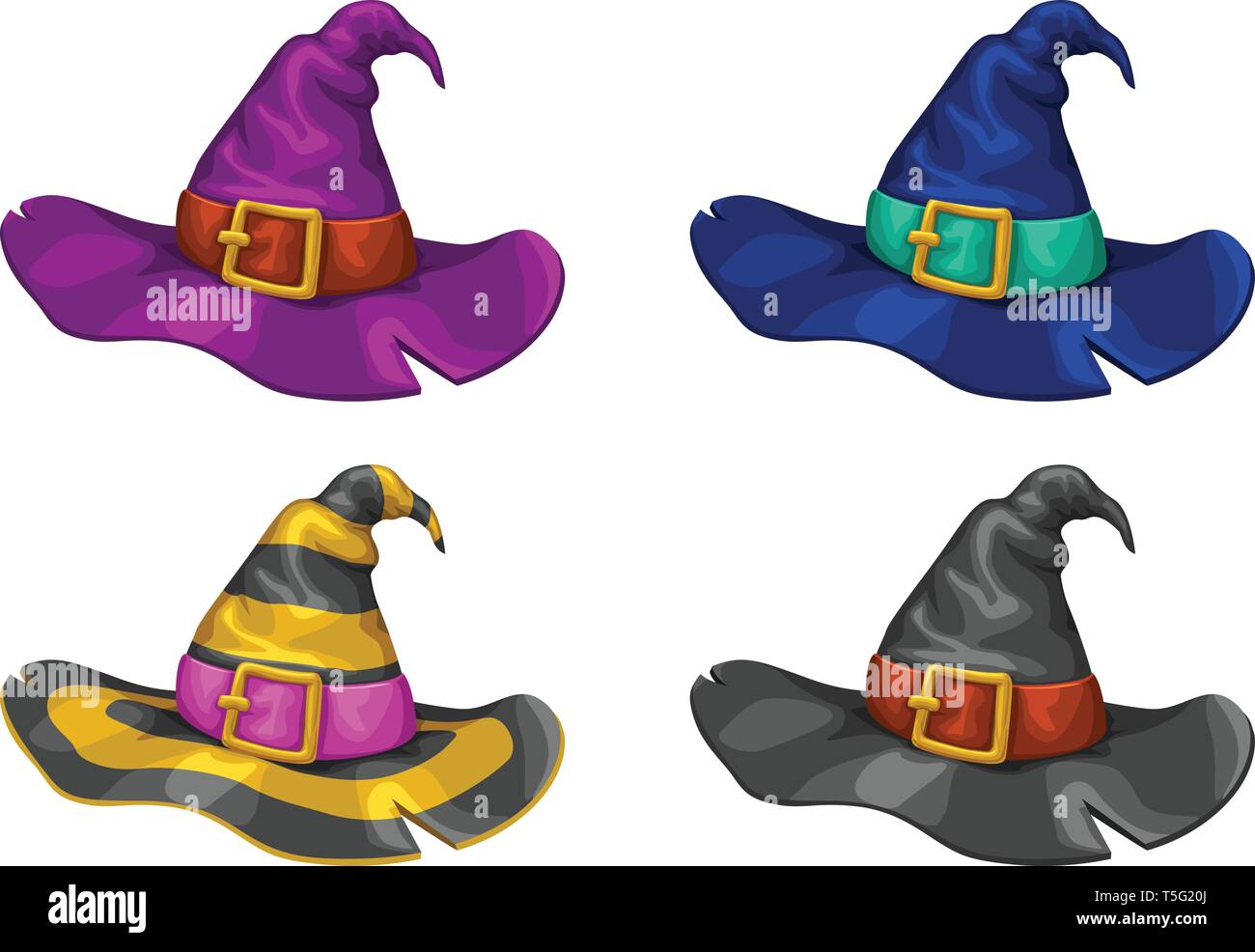 Set witches black magic Stock Vector Images - Alamy