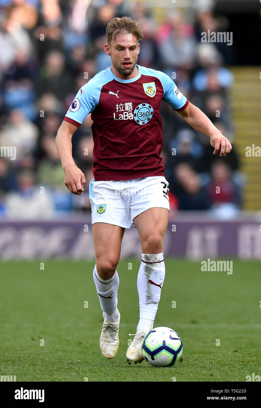 Burnley's Charlie Taylor in action Stock Photo - Alamy