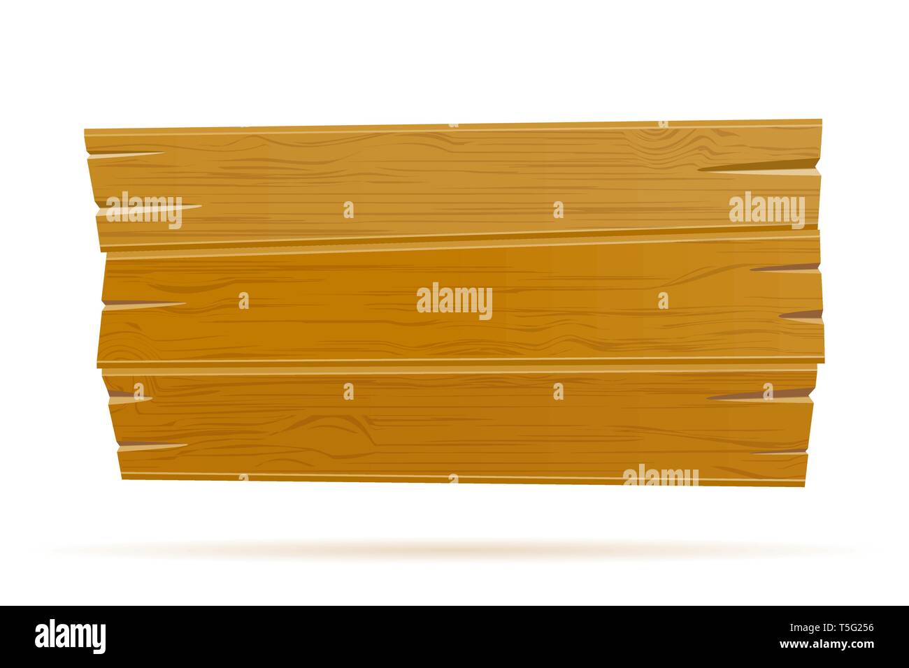 wooden old retro vintage board empty template for design stock vector ...