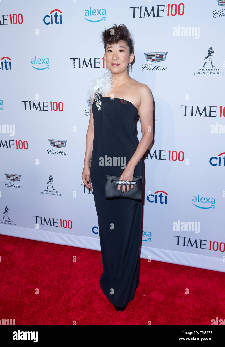 Sandra Oh attends the TIME 100 Gala 2019 at Jazz at Lincoln Center ...