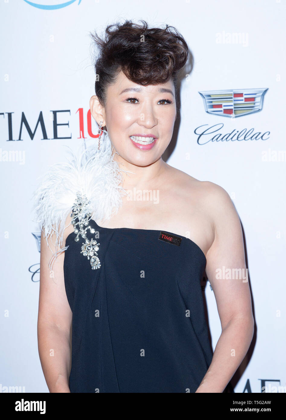 Sandra Oh attends the TIME 100 Gala 2019 at Jazz at Lincoln Center ...