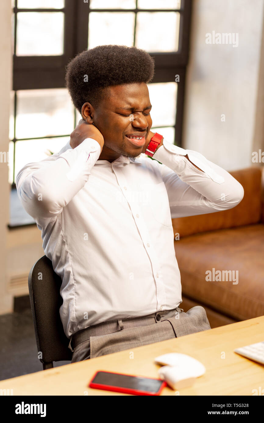 Young man having problems hi-res stock photography and images - Alamy
