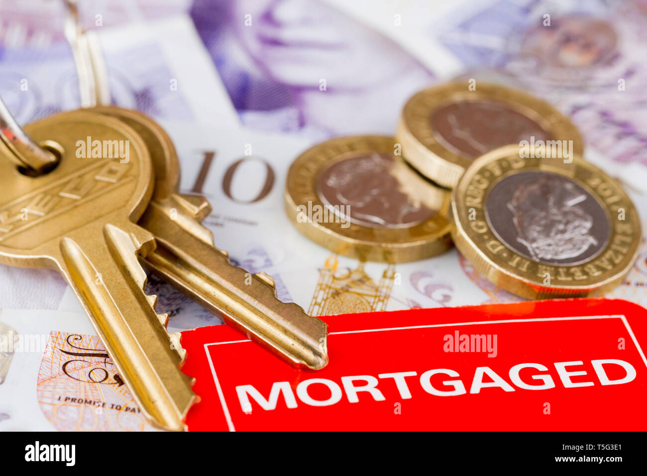 Buying a house, mortgage concept. United Kingdom Stock Photo - Alamy