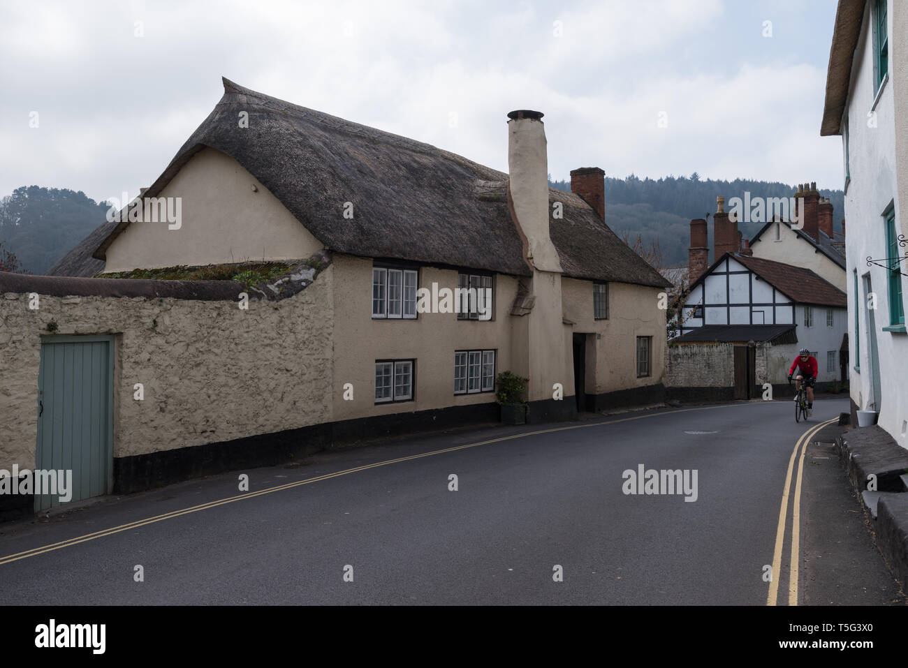 Dunster Cottage High Resolution Stock Photography and Images - Alamy