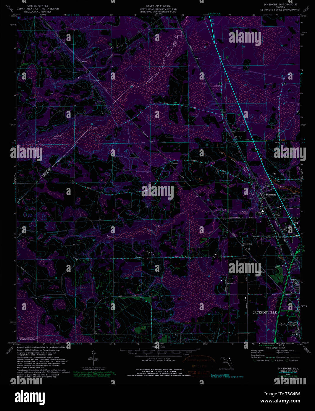 Map of dinsmore hi-res stock photography and images - Alamy