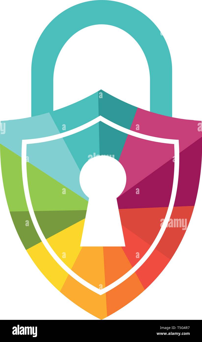 Colored padlock icon Stock Vector Image & Art - Alamy