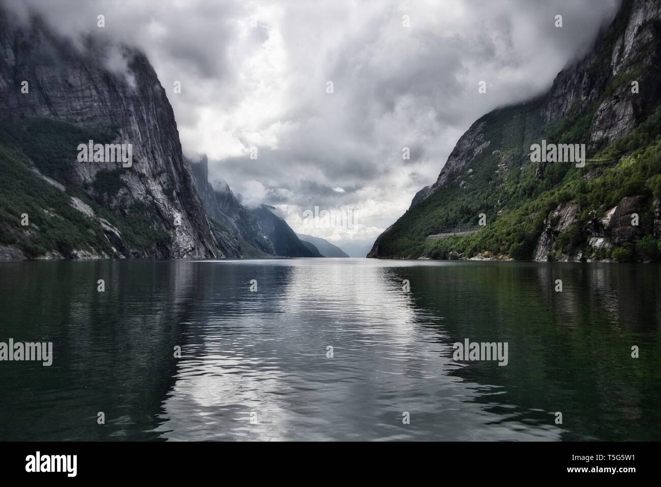 Lysebotn fjord hi-res stock photography and images - Alamy