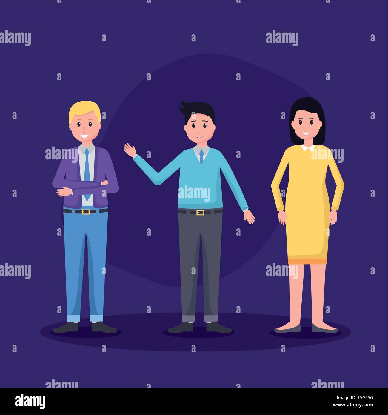 team people office Stock Vector Image & Art - Alamy