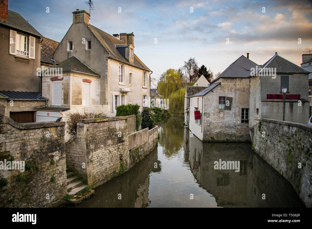Water wheel bayeux france hi-res stock photography and images - Alamy