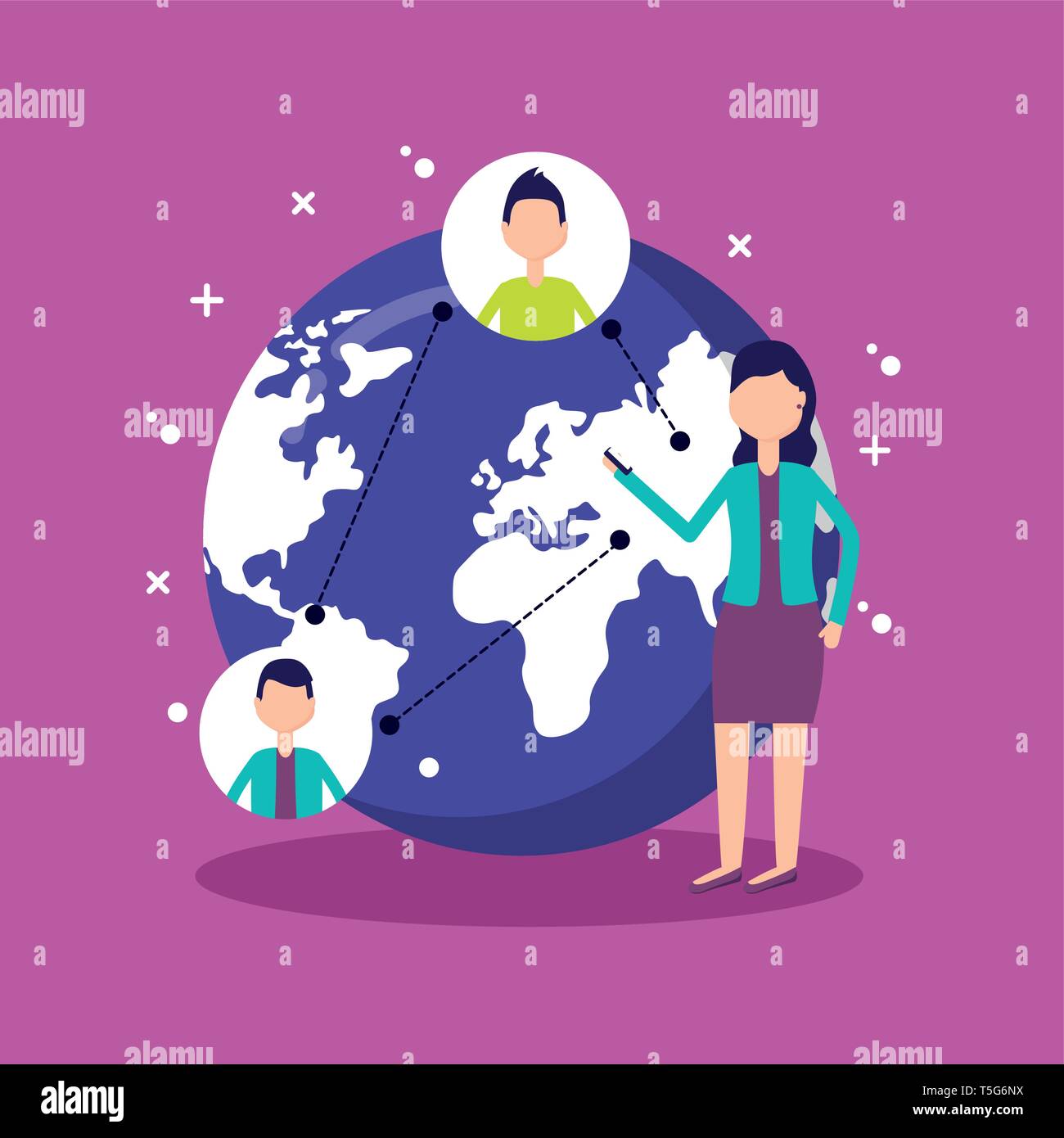 people social media Stock Vector Image & Art - Alamy