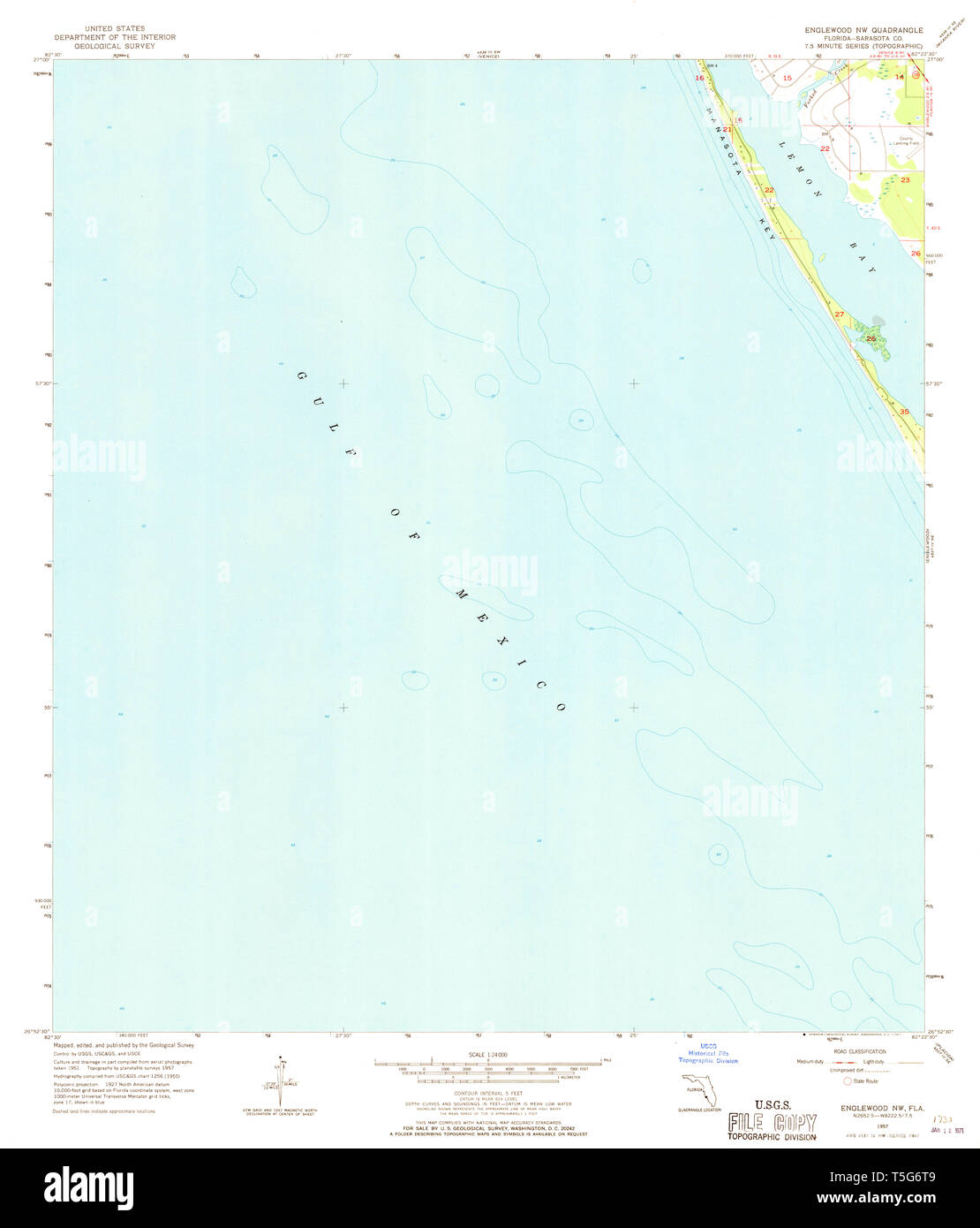Englewood florida map hi-res stock photography and images - Alamy