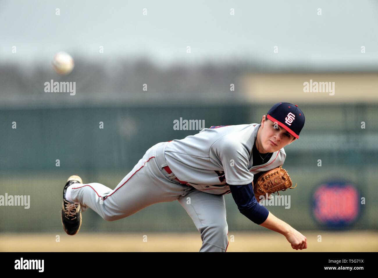 Pitcher Baseball Follow Through