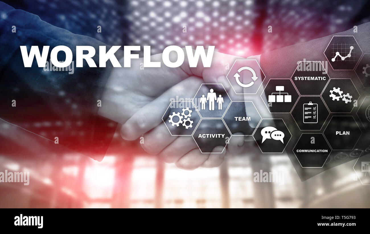Automation of business workflows. Work process. Reliability and ...