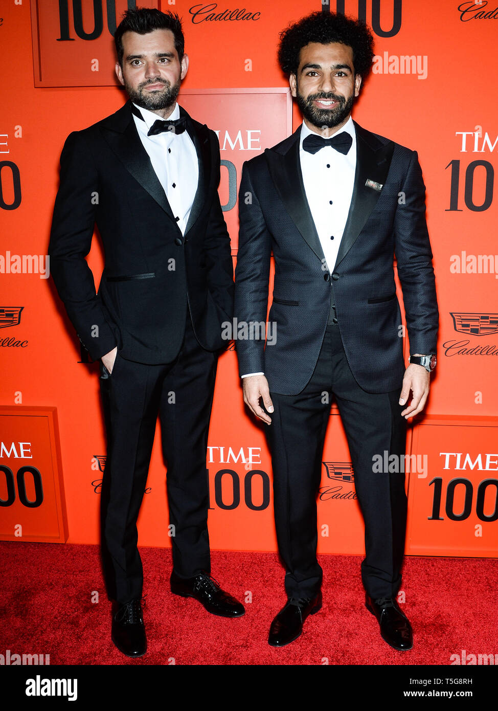 MANHATTAN, NEW YORK CITY, NEW YORK, USA - APRIL 23: Ramy Abbas, Mohamed ...