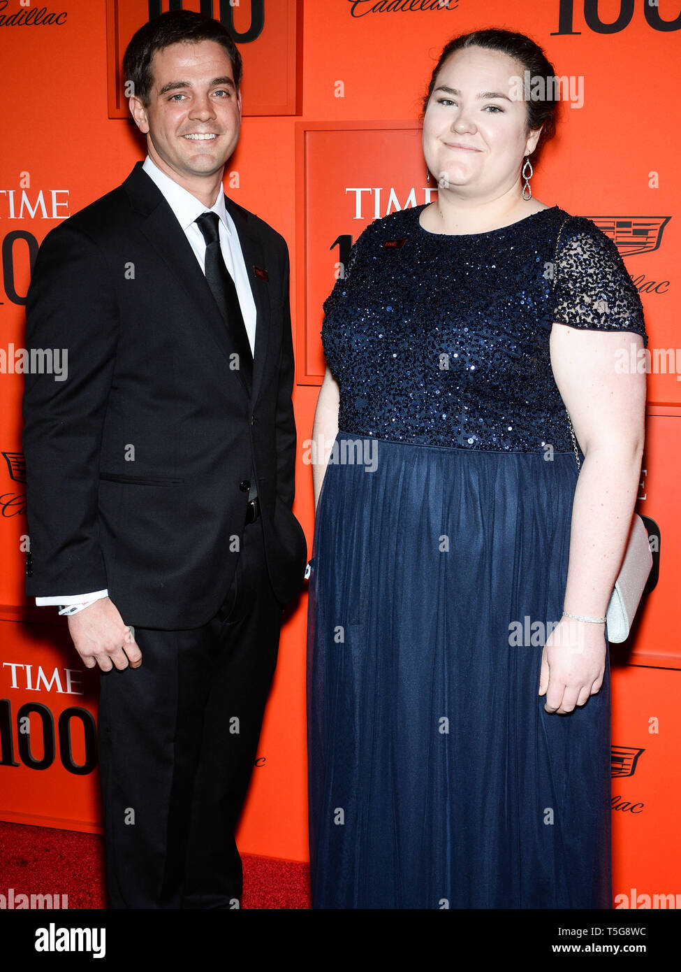 MANHATTAN, NEW YORK CITY, NEW YORK, USA - APRIL 23: Jay O'Neal, Emily ...