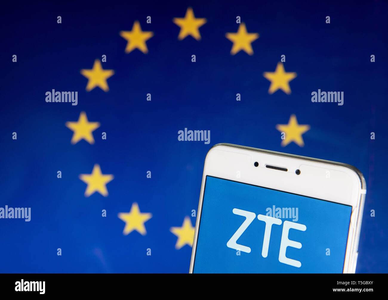 Zte logo hi-res stock photography and images - Alamy