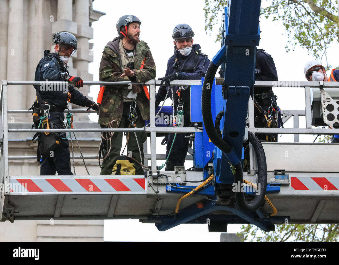 Activist in tree hi-res stock photography and images - Alamy