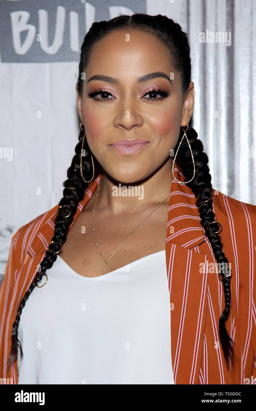 Lilli Cooper inside for AOL Build Series Celebrity Candids - WED, AOL ...