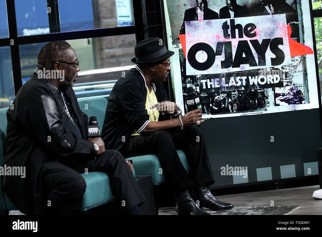 New York, NY, USA. 24th Apr, 2019. Eddie Levert, Walter Williams, of ...