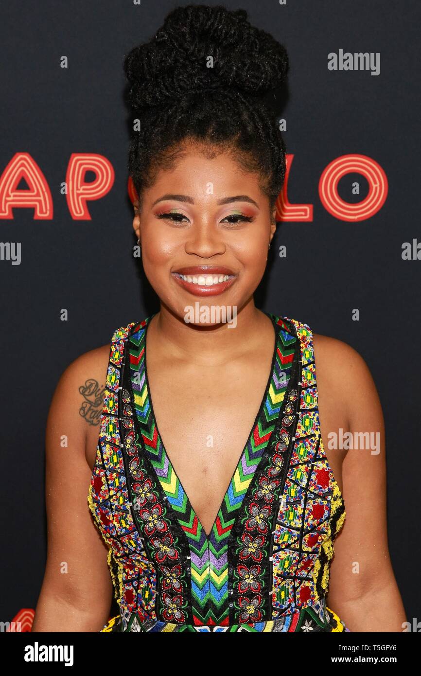 New York, NY, USA. 24th Apr, 2019. Dominique Fishback at arrivals for ...