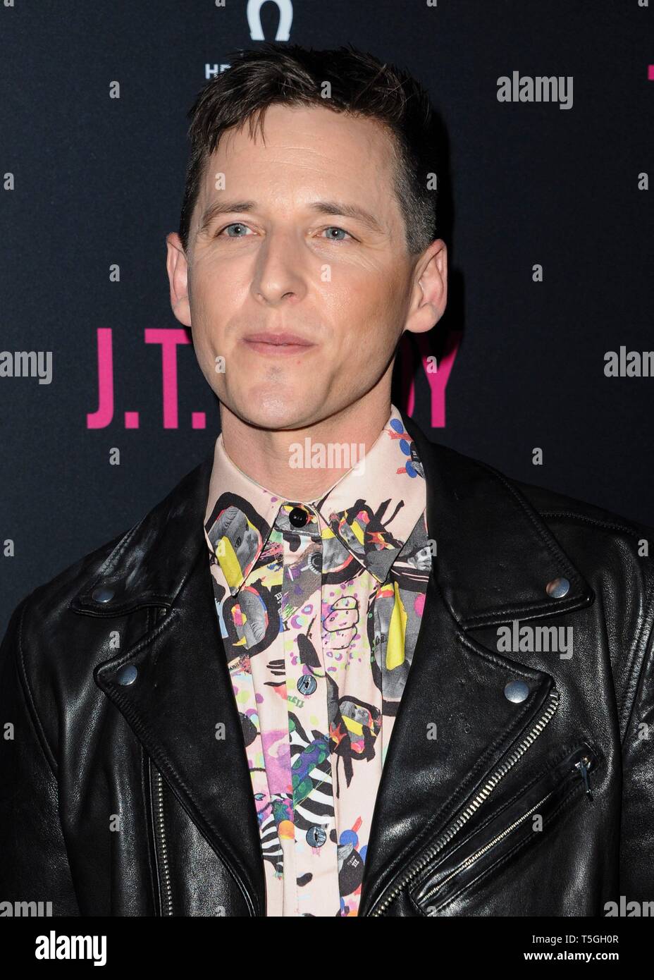 Los Angeles, CA, USA. 24th Apr, 2019. Justin Kelly at arrivals for J.T ...