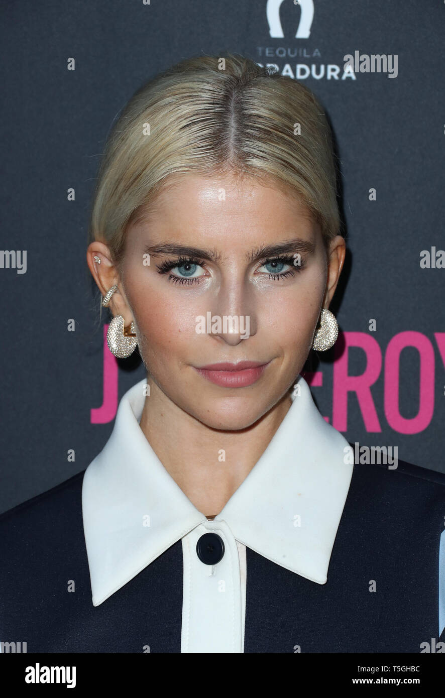 Los Angeles, California, USA. 24th Apr, 2019. Caroline Daur, arrives at ...