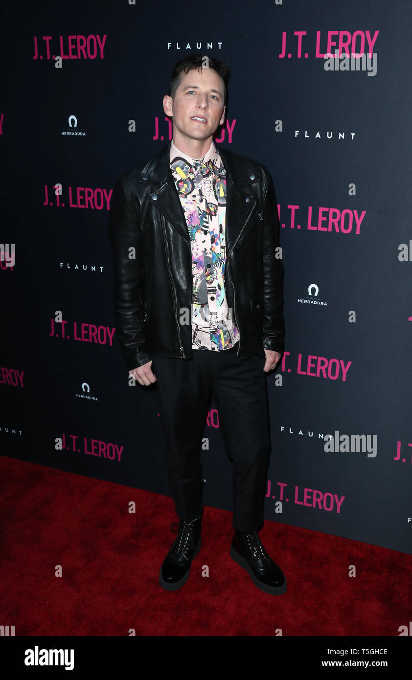 Los Angeles, California, USA. 24th Apr, 2019. Justin Kelly, arrives at ...