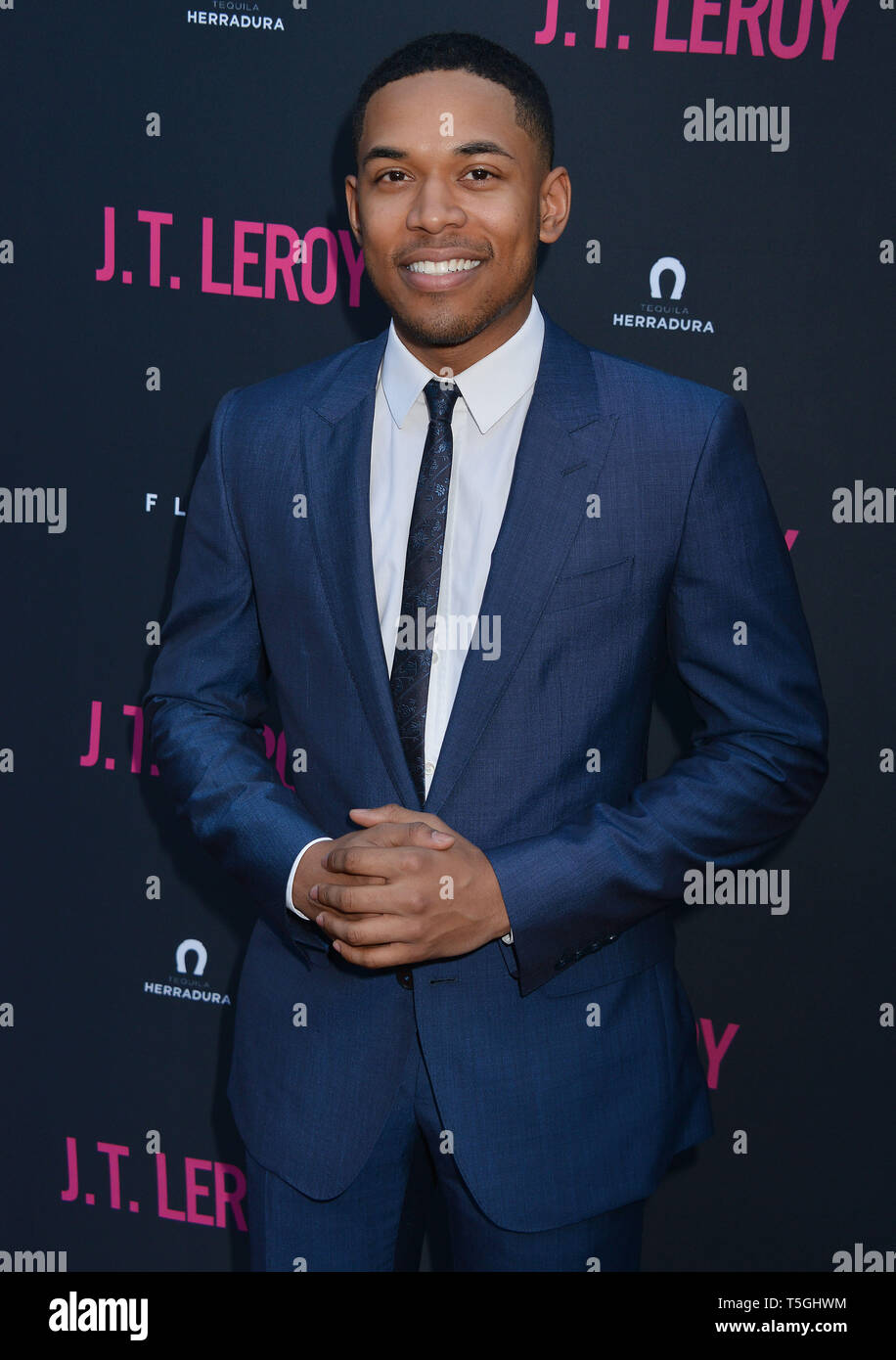 Los Angeles, California, USA . 24th Apr, 2019. kelvin Harrison Jr 014 ...