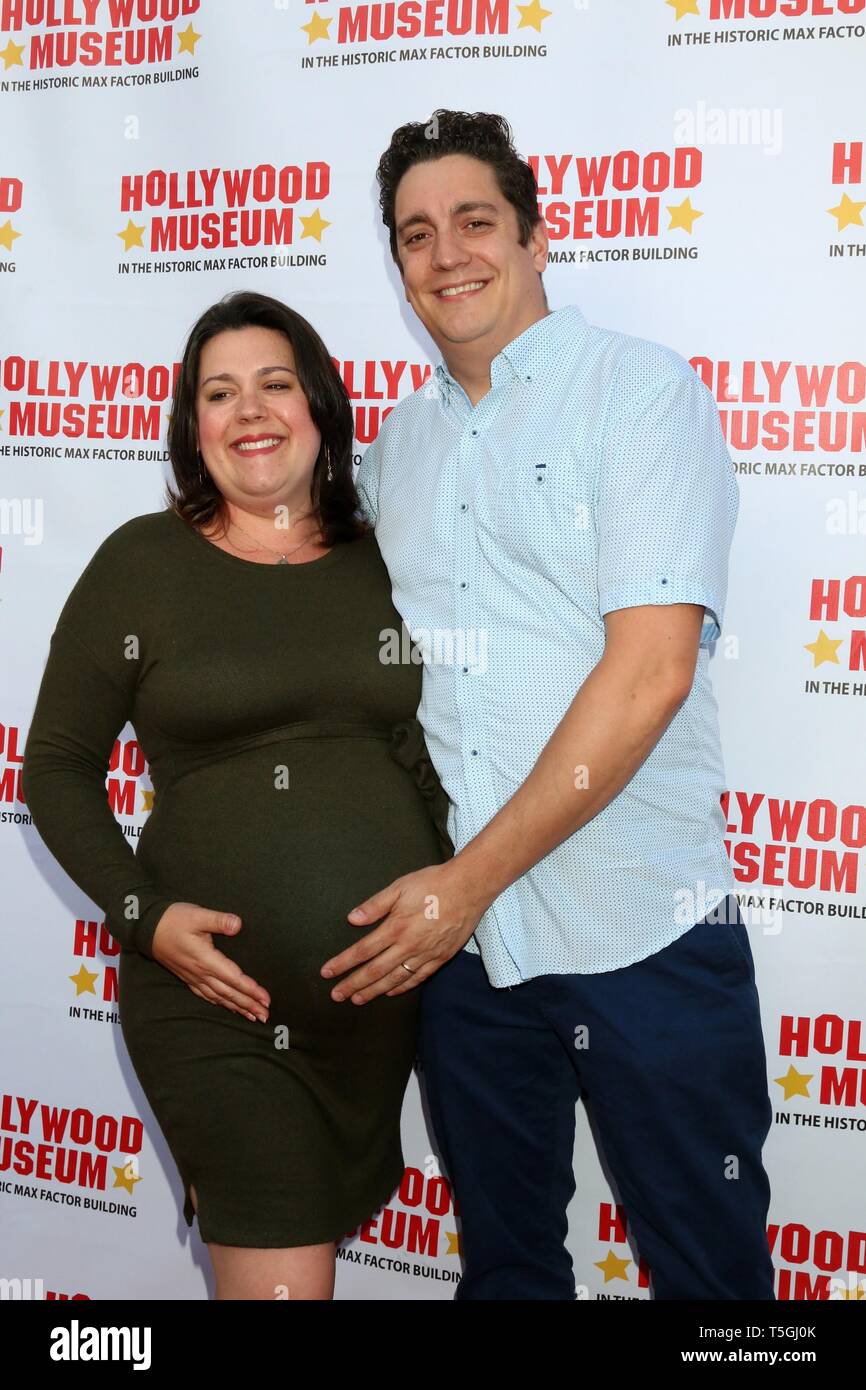 Los Angeles, CA, USA. 24th Apr, 2019. Katharine Luckinbill-Conner, Jeff ...
