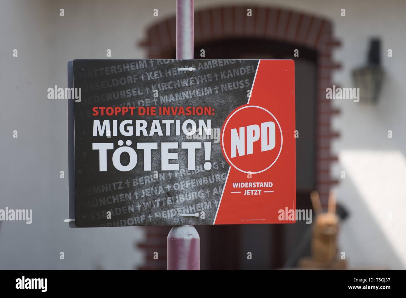 The npd party poster hi-res stock photography and images - Alamy