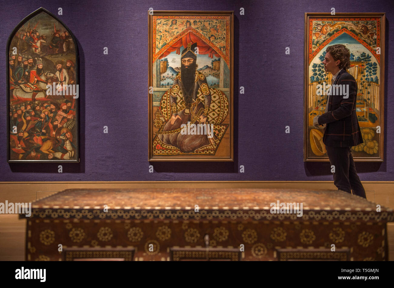 Qajar dynasty hi-res stock photography and images - Alamy