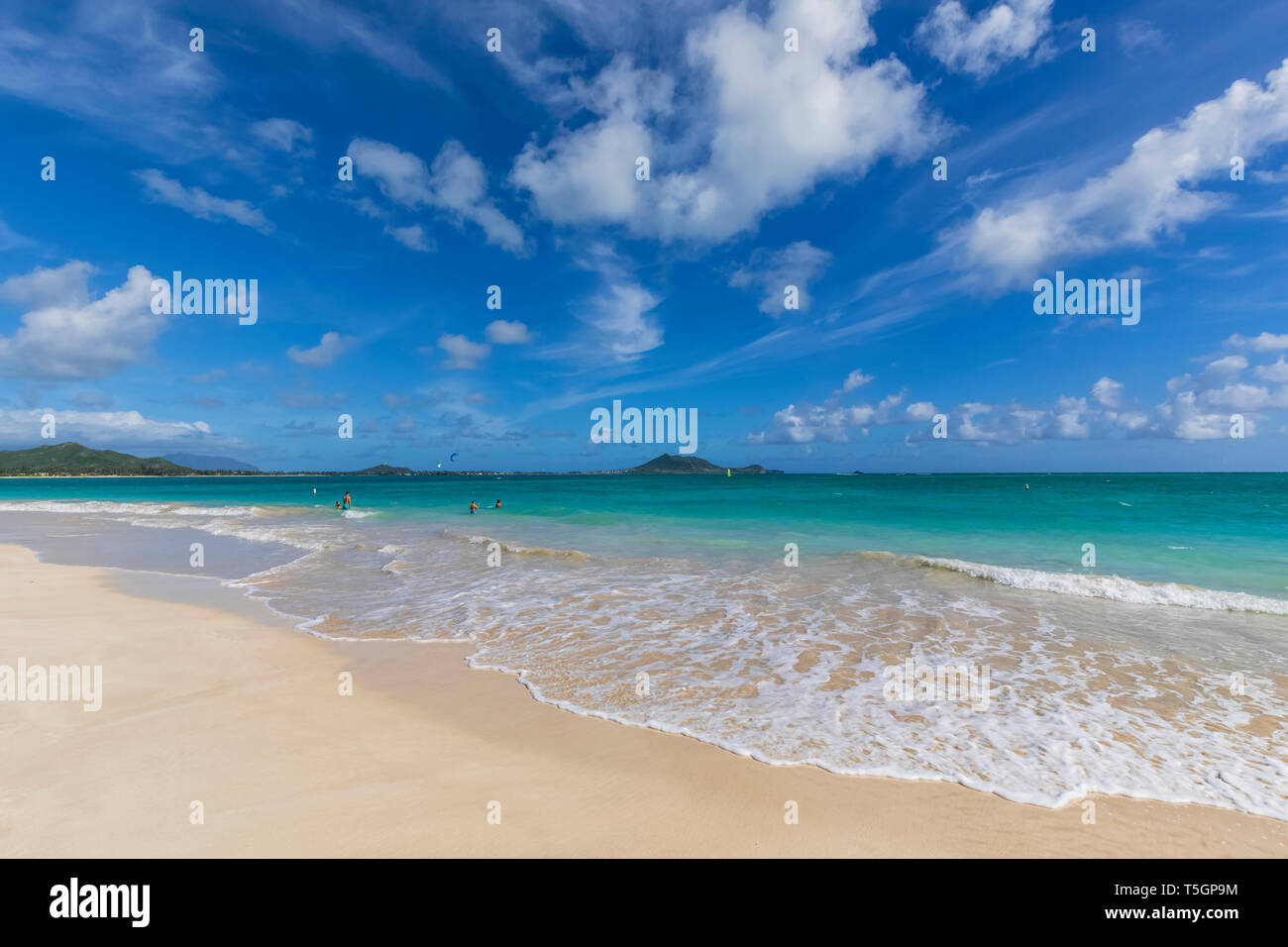 USA, Hawaii, Oahu, Ka'O'lo Point, beach Stock Photo - Alamy