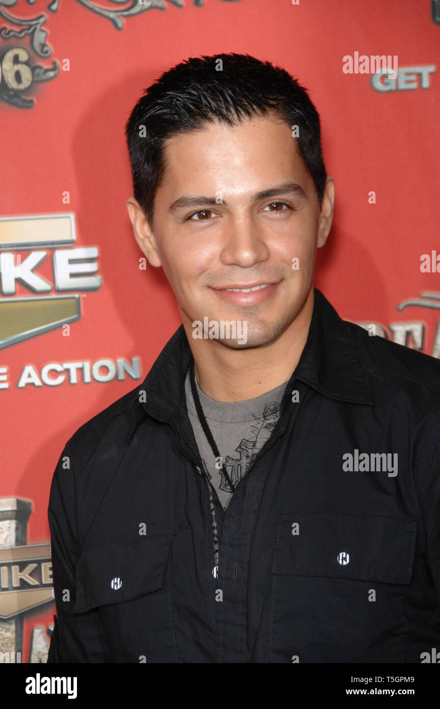 LOS ANGELES, CA. October 08, 2006: JAY HERNANDEZ at the Spike TV Scream Awards 2006 at the ...