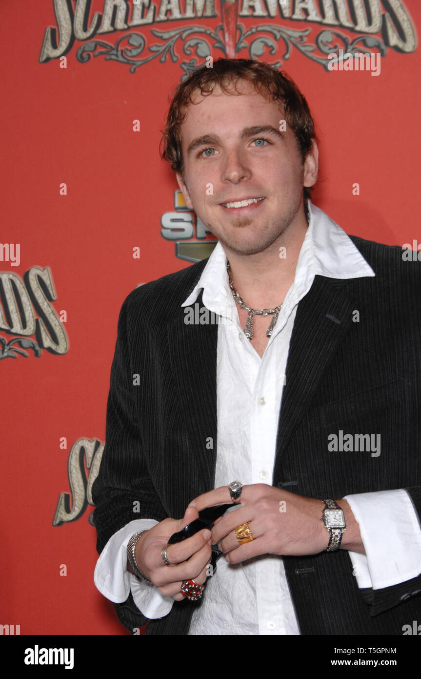 LOS ANGELES, CA. October 09, 2006: TERENCE JAY at the Spike TV Scream Awards 2006 at the ...