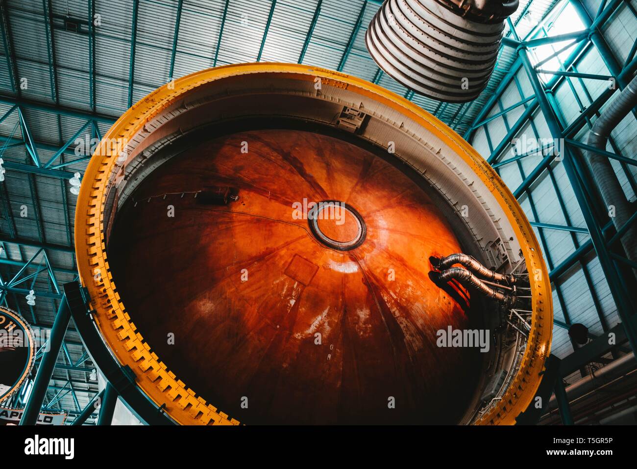 A process of building a space rocket engine Stock Photo - Alamy