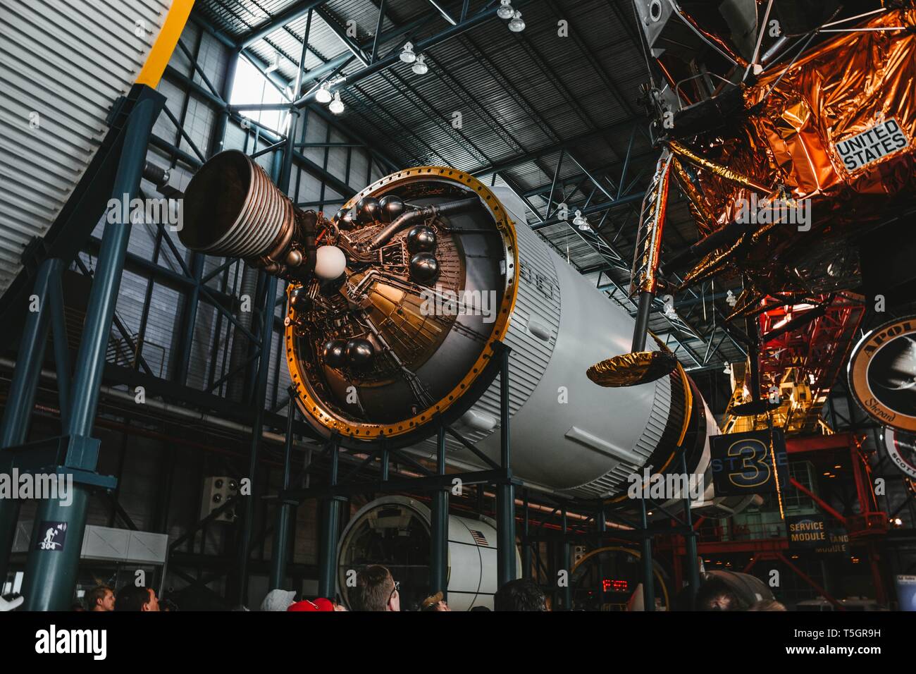 A process of building a space rocket engine Stock Photo - Alamy