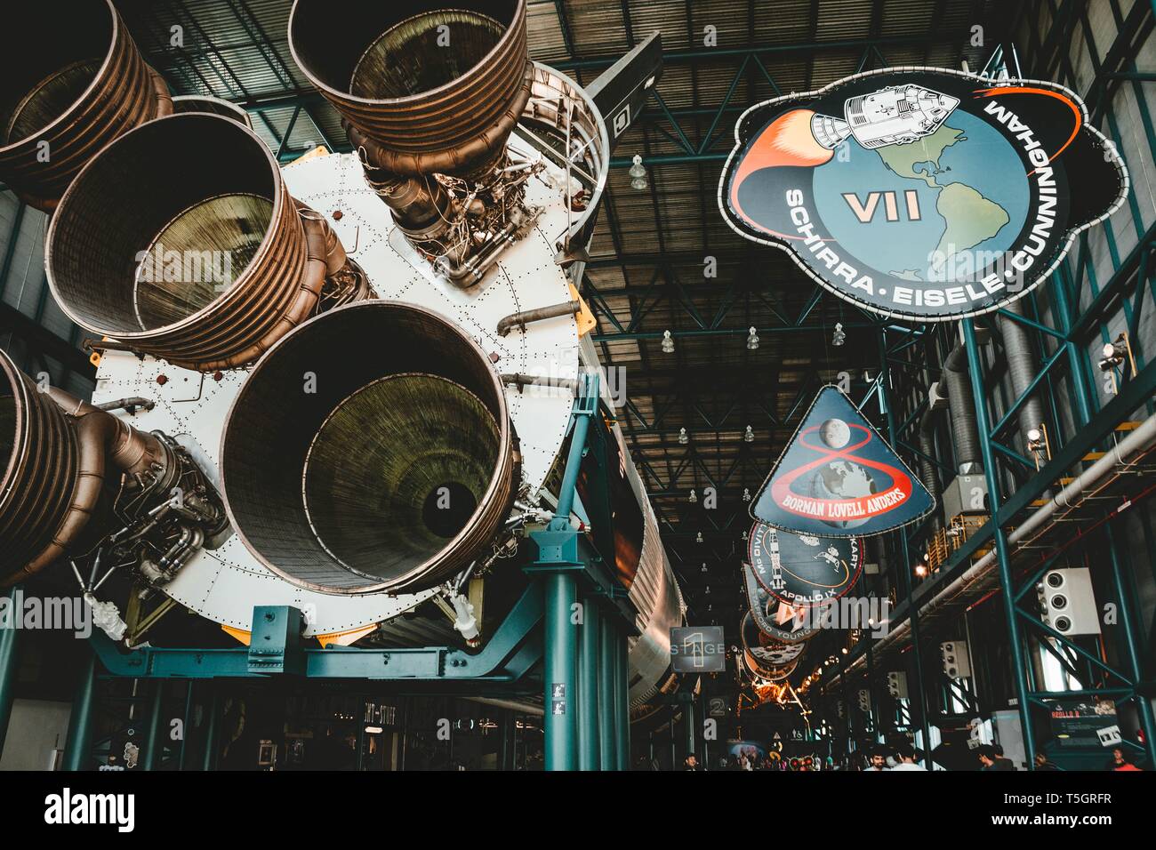 A process of building a space rocket engine Stock Photo - Alamy