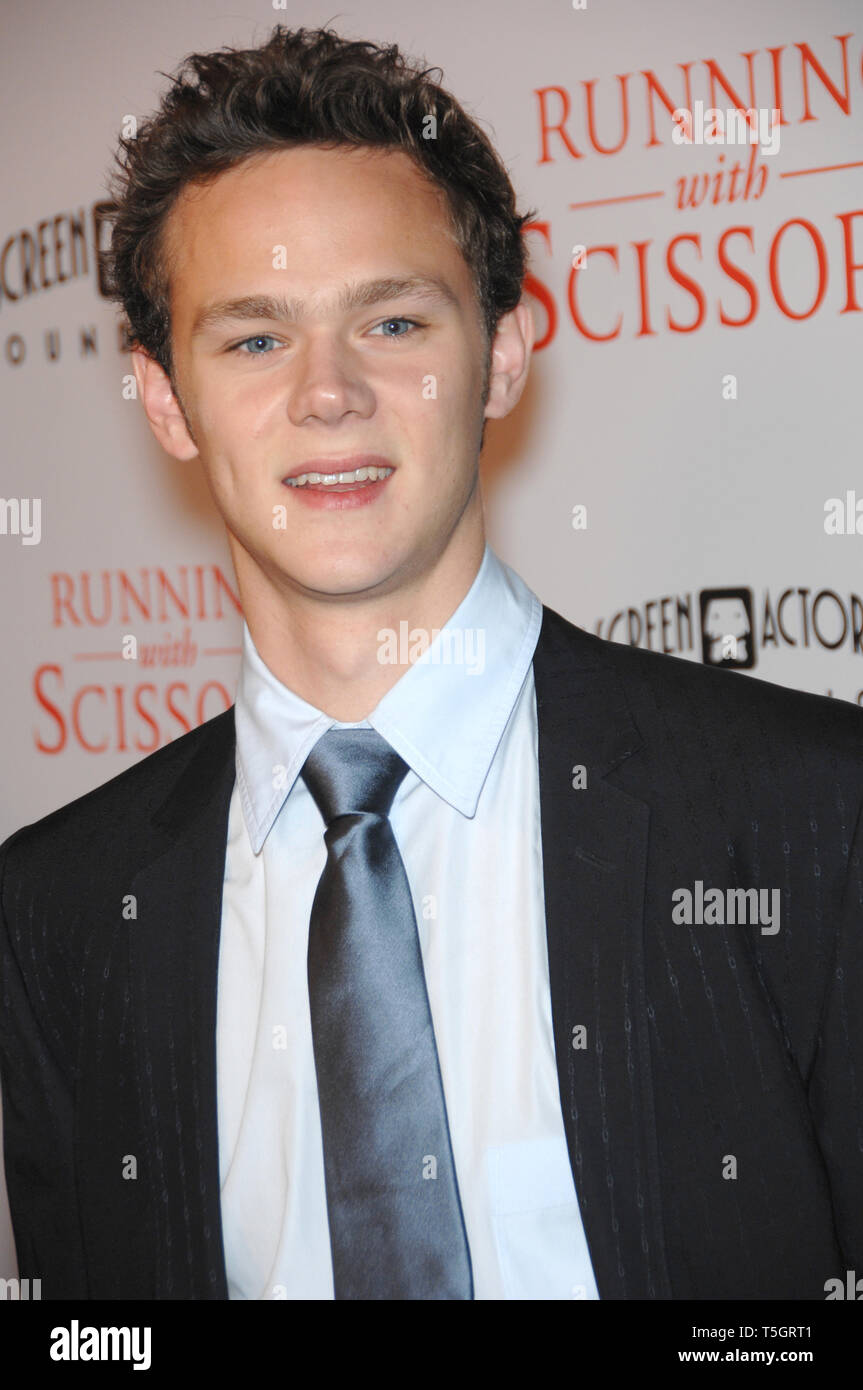 LOS ANGELES, CA. October 10, 2006: JOSEPH CROSS at the world premiere ...