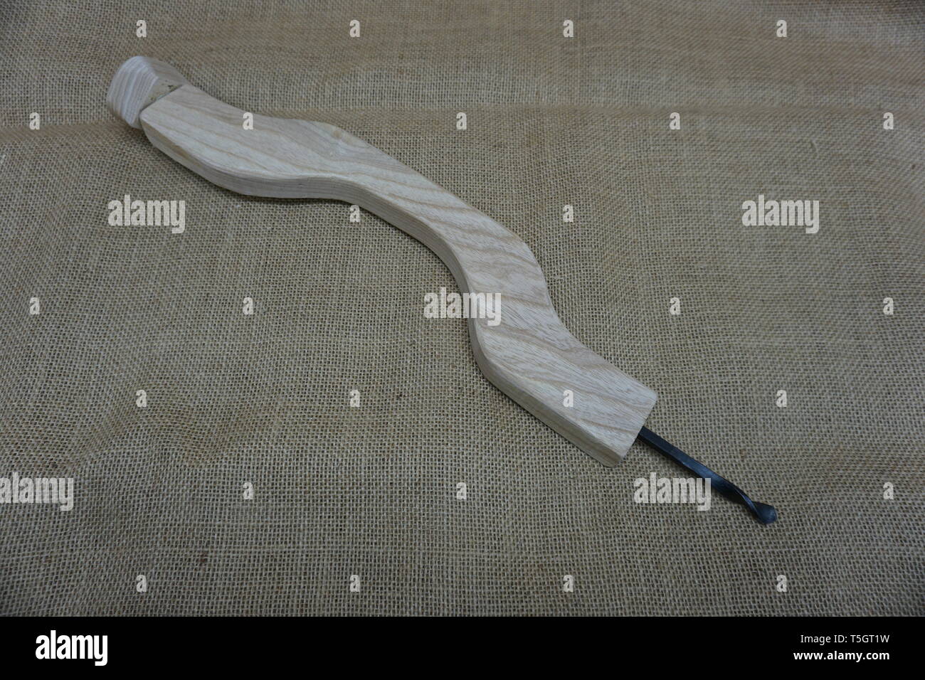 ash wood brace and bit based on the medieval find from henry VIII flag ...