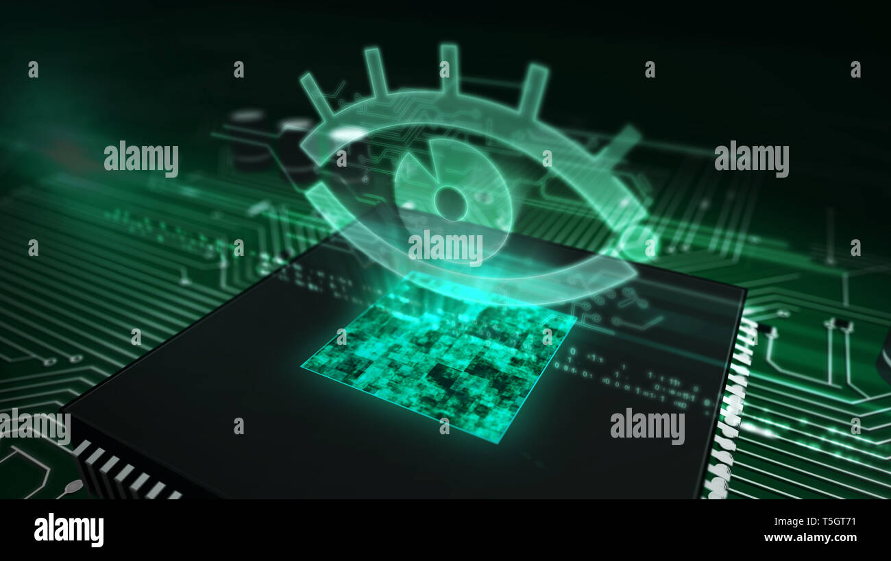 Spy Computer Background